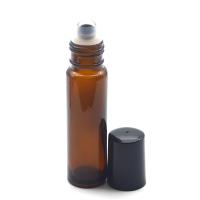 China 10ml Amber Glass Roller Bottles Bulk for filling essential oil for sale