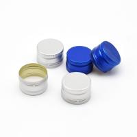 China Blue Color Non Spill 24mm Aluminium Bottle Cap For Diffuser Bottle for sale