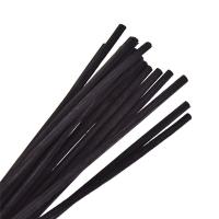 China 3.25MM  Diameter Black Color Rattan Aroma Reed Room Diffuser Sticks for sale