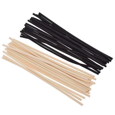 China 3.25MM  Diameter Black Color Rattan Aroma Reed Room Diffuser Sticks for sale