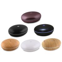 China Essential Oils Diffuser Wood Grain Aroma Diffuser With Blue Tooth for sale