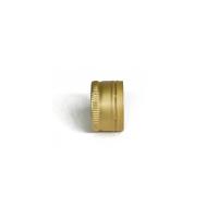 China 28mm Aluminum Reed Diffuser Cap With Butyl Rubber Stopper for sale