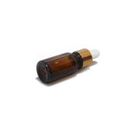 China Lead Free Bulk 10ml Frosted Roller Bottles Amber color for sale