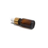 China Lead Free Bulk 10ml Frosted Roller Bottles Amber color for sale