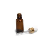China UV Ray Resistant 20ml Frosted Glass Roller Bottles Bulk Anti Shock for sale