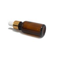 China UV Ray Resistant 20ml Frosted Glass Roller Bottles Bulk Anti Shock for sale