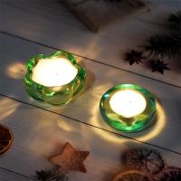 China Long Lasting Scented Candles Luxury Fancy Design Romantic Colored Glass Jars for sale