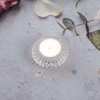 China Custom Pillar Home Fragrance Scented Candle Ceramic Glass Machine Pressed for sale