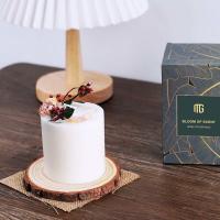 China Cement Canned Scented Candle Set Jar And Box Luxury for sale