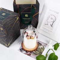 China Cement Canned Scented Candle Set Jar And Box Luxury for sale