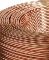 China Coiled Enamelled Solid Bare Copper Wire 0.1mm-900mm for sale