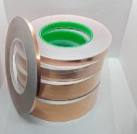 China Earthing Copper Barrier Tape copper tape conductive adhesive 25x3mm for sale