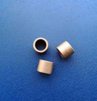 China Powder Metallurgy Flanged Bronze Bearing Copper Sleeve 15mm for sale