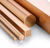China ASTM C11000 Solid Copper Earth Rod Bar Square Shape for sale