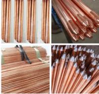 China ASTM C11000 C10200 Pure Ground Rod Copper 12mm 14mm 16mm for sale