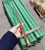 China OEM Phosphorus Brazing Copper Clad Ground Rod In Bundle for sale
