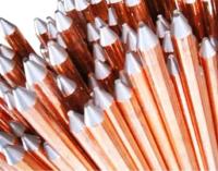 China Wholesale Low Price 10mm 20mm DIA Electrical Copper Bonded Ground Electrode Copper Earth Rod for sale