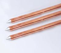 China M8 Ground Pure Copper Earth Rod HV100 Hardness for sale