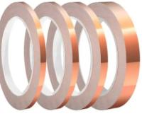 China Conductive Copper Insulation Tape Foil  Double Sided Adhesive for sale