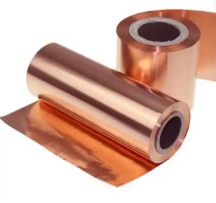 China 0.1mm Insulated flat Copper Foil Tape Strip For Battery for sale