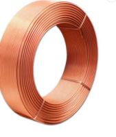 China Pancake Copper Coil Tubing 7.5m 10mm Double Layer Customized for sale