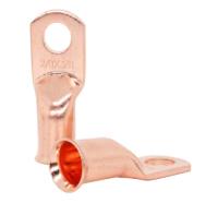 China Electrical Terminal Connector Cable Lug AWG 2/0*3/8 Copper Tube Crimping Type for sale