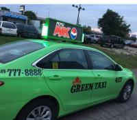 China Outdoor Taxi Car Led Display Screen P2.5mm 1R1G1B Pixel Constitution for sale