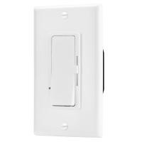 China 0-10V Digital IC Control Dimmer Rocker Switch with Slider - 110V-277V Input, 150W LED/600W Halogen Load Capacity for sale