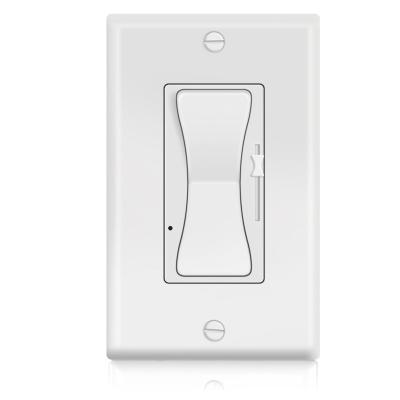 China AC Wall Mounted 0-10V Dimmer Fan Speed Regulator 110V-277V with 150W LED/600W Halogen Capacity for sale