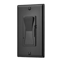 China Aluminum Plate Wall Mount Dimmer Switch 150W LED/600W Incandescent ETL Certified Triac Dimming for sale