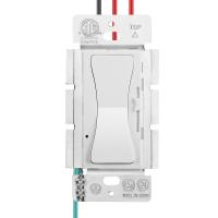 China Aluminum Plate Wall Mount Dimmer Switch 150W LED/600W Incandescent ETL Certified Triac Dimming for sale