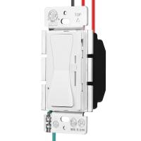 China Aluminum Plate Wall Mount Dimmer Switch 150W LED/600W Incandescent ETL Certified Triac Dimming for sale