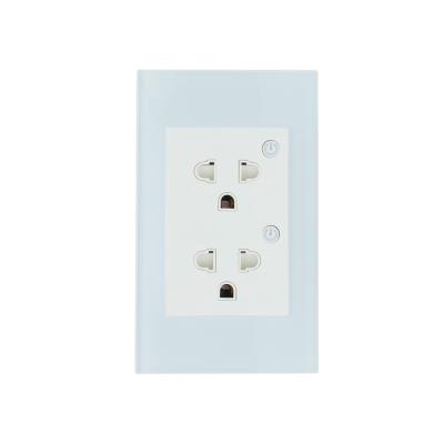 China Tuya Wifi Wall Socket KS-16A2UC - 16A Smart Plug with Voice Control & USB Charging for Home Automation for sale