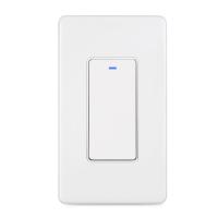 China Wall Mounted Smart Wireless Switch 10A with Wi-Fi Connectivity for iOS Android Devices 110V-250V AC for sale