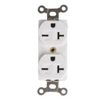 China Gourd Type Industrial Duplex Socket Wall Mounted 20A 250V 60Hz with UL Certification and 5000W Total Load Capacity for sale