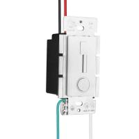 China DC12V 40W PWM Dimmer with Integrated Driver - Wall Mount LED Strip Controller with 125V AC Input for sale