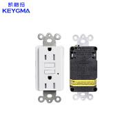 China 125V 15A Tamper Resistant GFCI Electrical Outlet Self-Test UL943 Standard Grounding Receptacle for sale