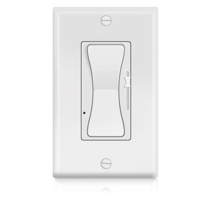China 120V 15A LED Wall Light 3-Way Dimmer Switch Rocker Slide Dimmable Lamp Control for sale