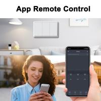 China 2gang Sensitive Button Click On Off Switch with Wifi App Control for sale