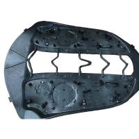 China 5 Sprues Car Door Trim Molding Plastic Injection Mould Hot / Cold Runner for sale