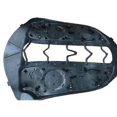 China 5 Sprues Car Door Trim Molding Plastic Injection Mould Hot / Cold Runner for sale