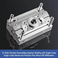 China 32 Slider Number Overmolding Injection Molding with Single Cavity Single Cavity Mould and Precision Plus Minus 005 Millimeters for sale