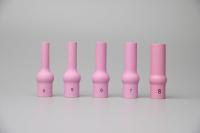 China TIG Torch Consumables Ceramic Tig Cups 130-07 Series Ceramic Nozzle Alumina Gas Lens for sale