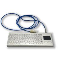 China Stainless Steel Industrial PC Keyboard Violence Resist Explosionproof Keyboard for sale