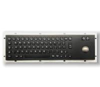 China Industrial 71-key membrane keyboard with IP67 protection, built-in touchpad, USB interface, ultra-slim profile, front panel mount, wide temperature range -40℃ for sale