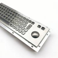 China Panel Mounted Metal Computer Keyboard Violence Resist Explosionproof  IP65 / IK07 for sale