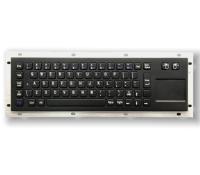 China Rear-Panel Mount Stainless Steel Kiosk Keyboard – IP65/IK07 Sealed for Extreme Temperature & Vandal‑Resistant Use for sale