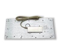 China kiosk IP65 / IK07 102 KEYS Waterproof dustproof Industrial Computer Keyboard USB Rear Panel Mounted -40℃ for sale
