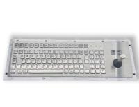 China Best Price Stainless steel IP65 waterproof dustproof Industrial Keyboard With Control Stick Multiple languages English/French/German/Italian/Turkish/Spanish/Portuguese/Korean/Arabic/Persian/Polish for sale