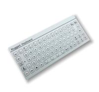 China IP68-rated, Cleanroom-Compatible & Anti-Static Membrane Keyboard, 68 Keys, Panel Mount for sale